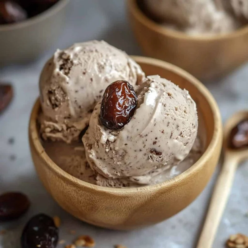 How to Make Ice Cream with Dates for a Natural Sweetener Base